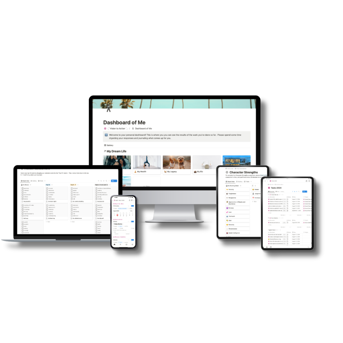 Vision to Action: An ADHD Planning System + Goal Tracker for Busy Brai ...